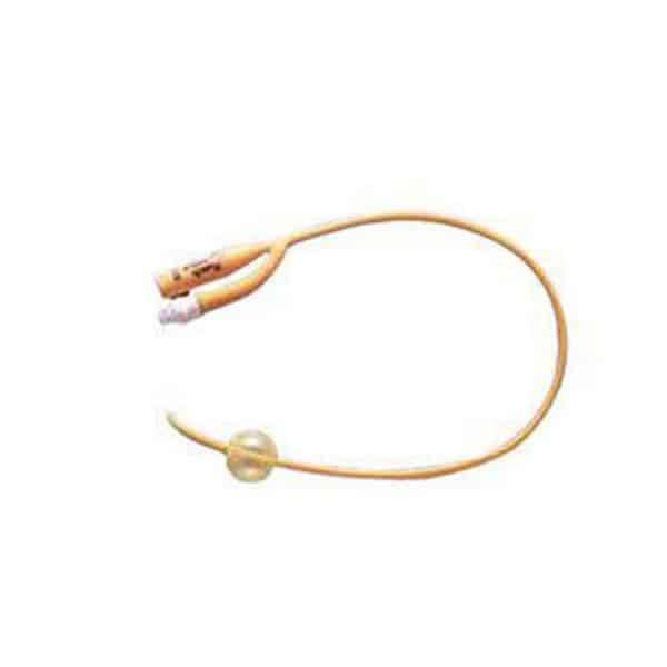 Teleflex PureGold 2-Way Latex Foley Catheter | 12Fr | 30cc | USA