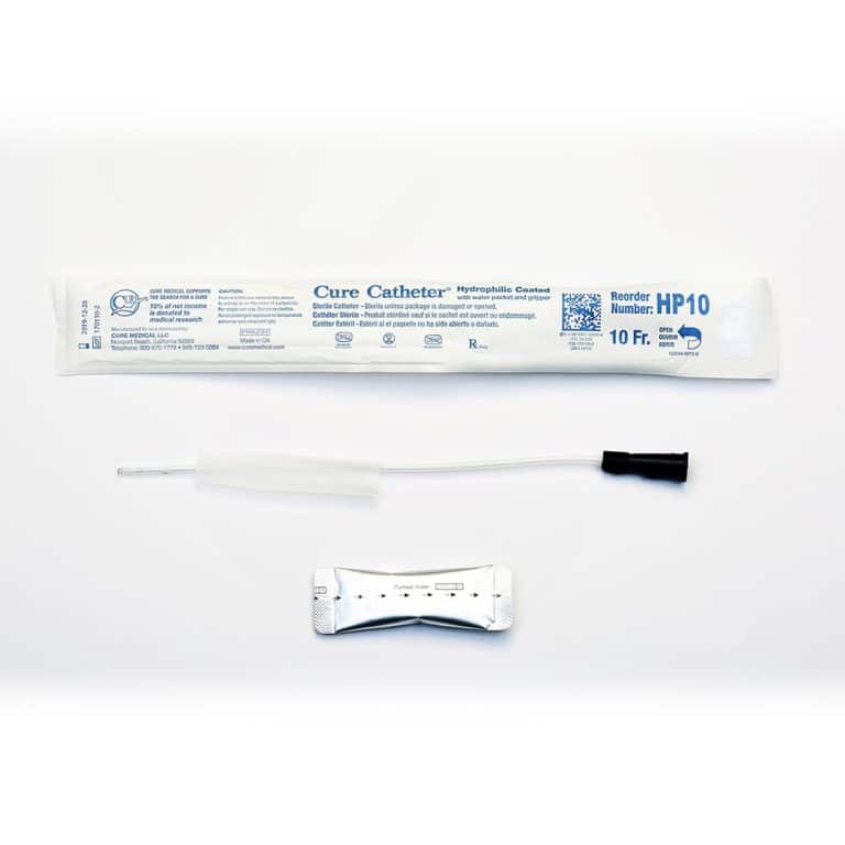 Cure Catheter Hydrophilic Catheter HP10 | Pediatric Straight | 10Fr